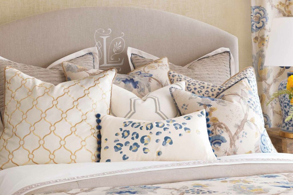 Luxury Bedding | Custom Accent Pillows | Bazaar Home Decorating